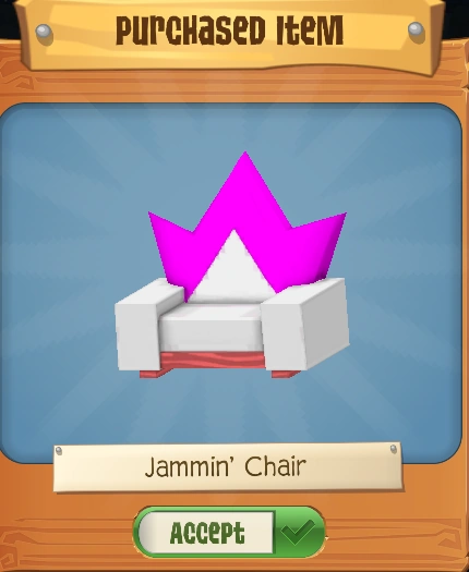 Jammin’ Chair | Animal Jam Wiki | Fandom