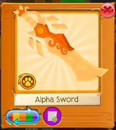 Alpha Sword | Animal Jam Wiki | Fandom