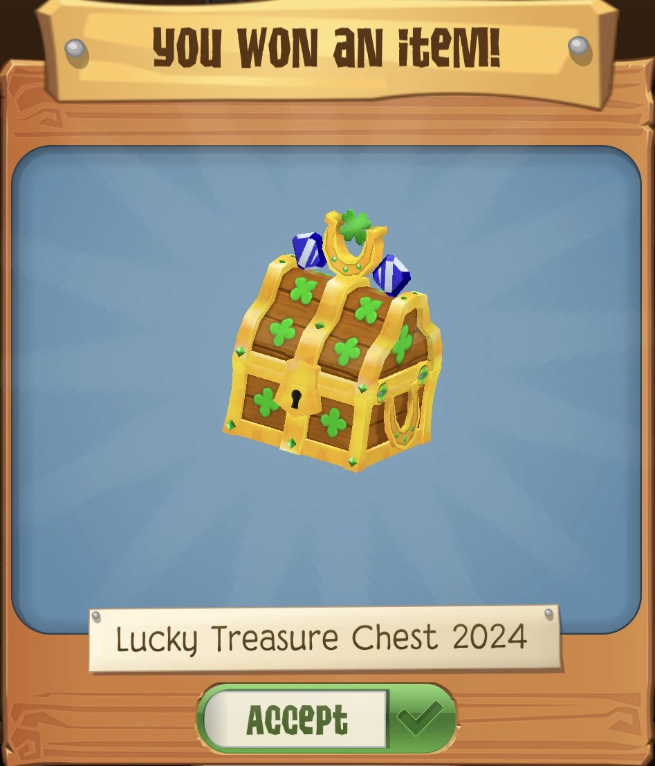 Lucky Treasure Chest 2024 | Animal Jam Wiki | Fandom