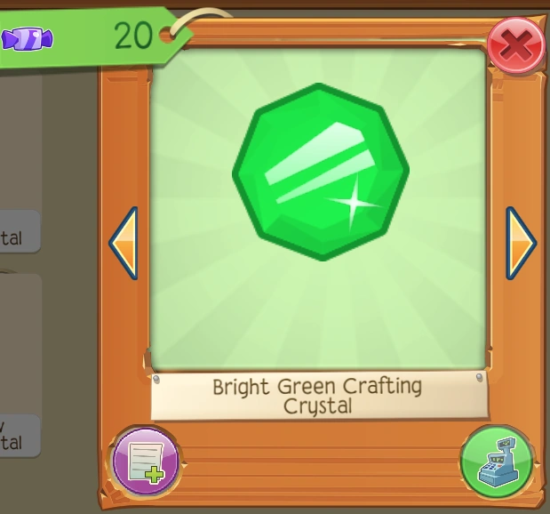 Bright Green Crafting Crystal | Animal Jam Wiki | Fandom