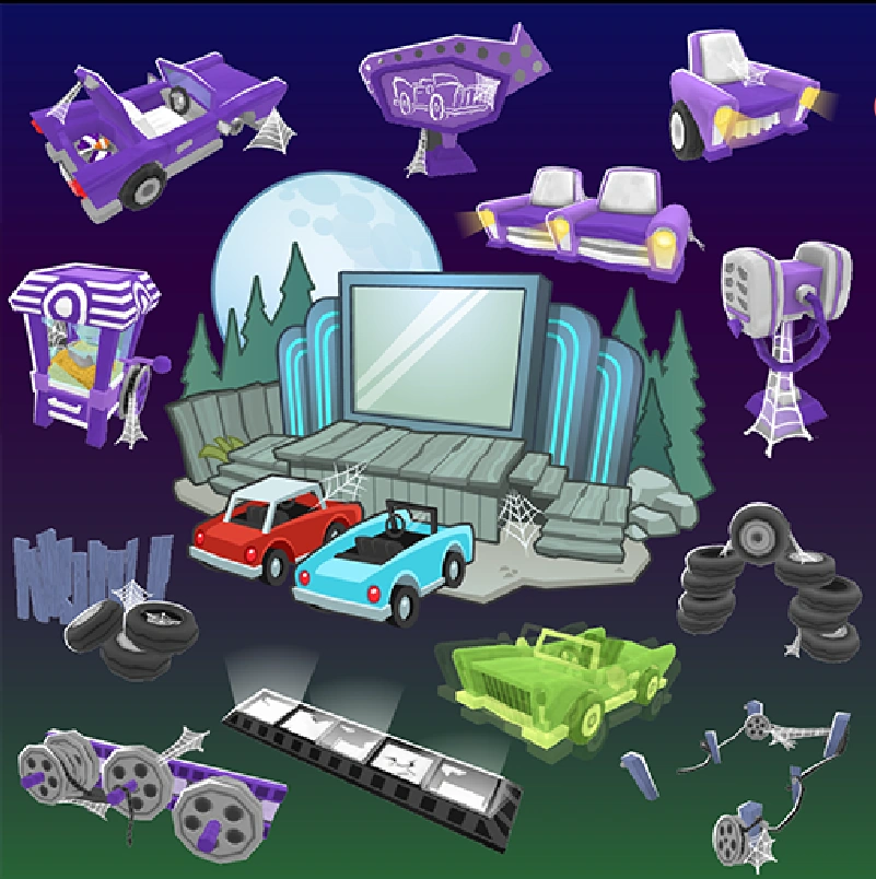 Haunted Drive-in Bundle | Animal Jam Wiki | Fandom