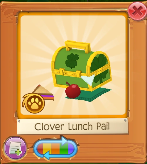 Clover Lunch Pail | Animal Jam Wiki | Fandom