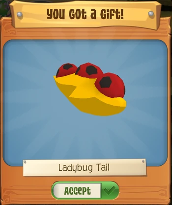 Ladybug Tail | Animal Jam Wiki | Fandom