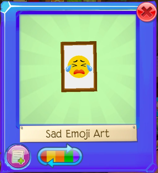Sad Emoji Art | Animal Jam Wiki | Fandom
