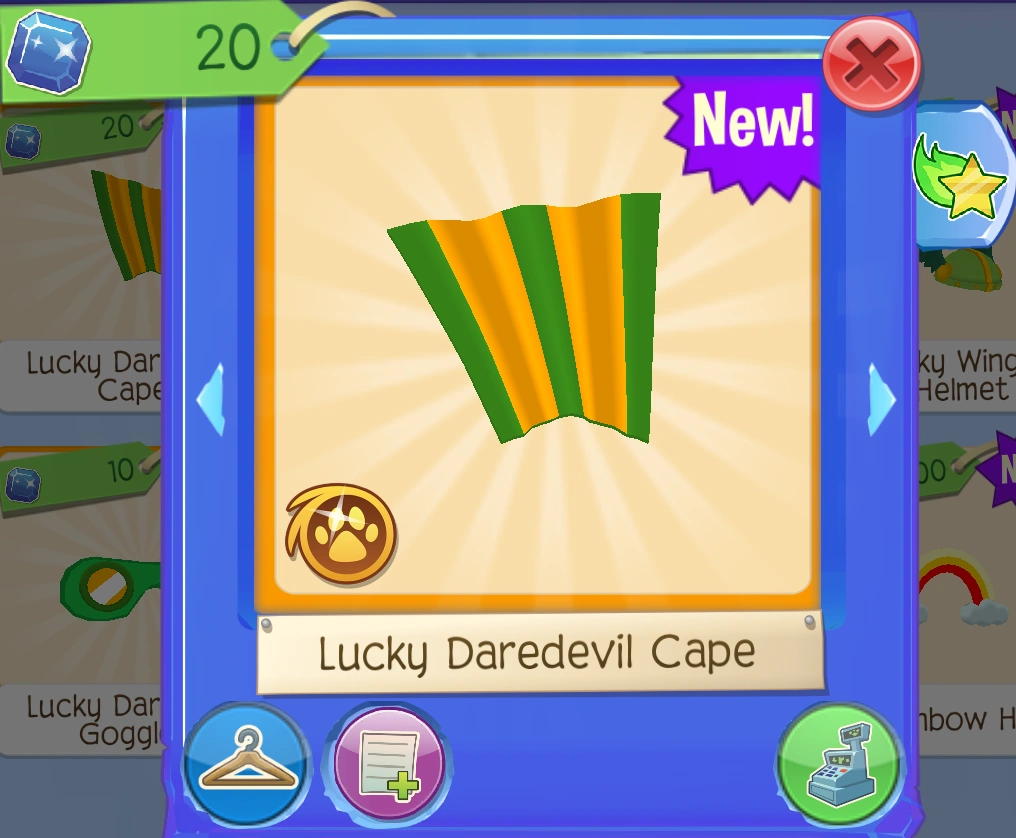 Lucky Daredevil Cape | Animal Jam Wiki | Fandom