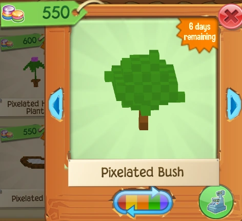 Pixelated Bush | Animal Jam Wiki | Fandom