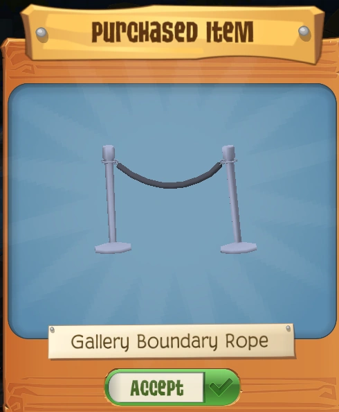 Gallery Boundary Rope | Animal Jam Wiki | Fandom