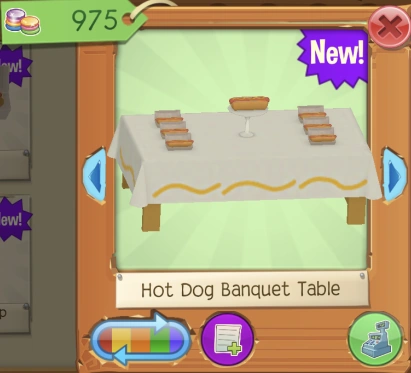 Hot Dog Banquet Table | Animal Jam Wiki | Fandom