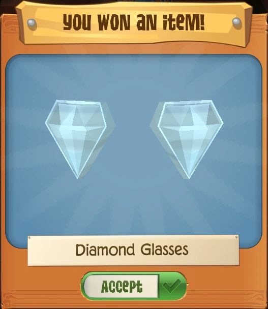 Diamond Glasses | Animal Jam Wiki | Fandom