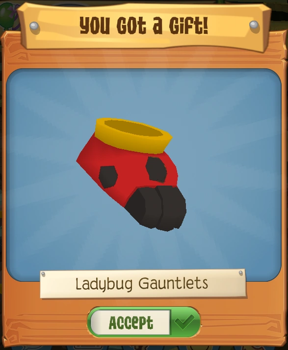 Ladybug Gauntlets | Animal Jam Wiki | Fandom