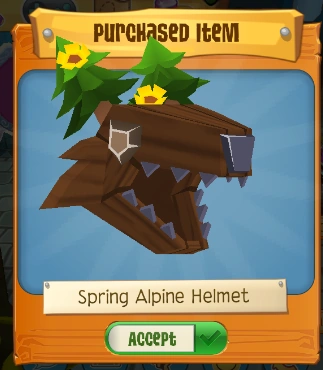 Spring Alpine Helmet | Animal Jam Wiki | Fandom