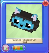 Pixelated Himalayan Cat Head | Animal Jam Wiki | Fandom