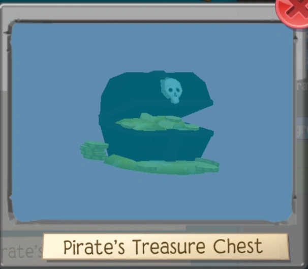 Pirate's Treasure Chest/Blueprint | Animal Jam Wiki | Fandom