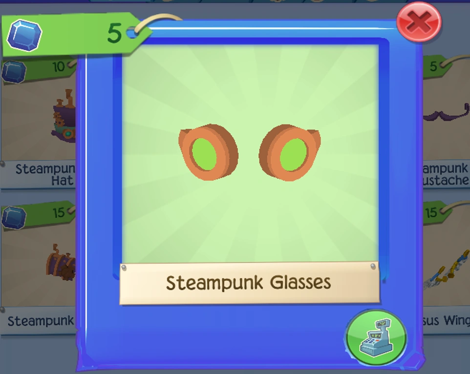 Steampunk Glasses | Animal Jam Wiki | Fandom