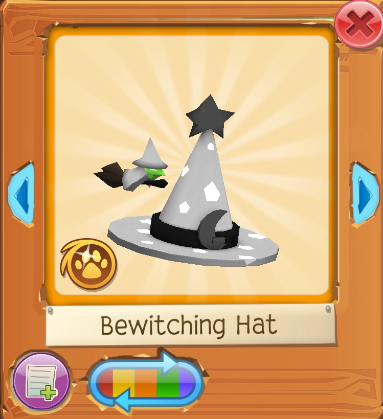 Bewitching Hat/Pack Chest | Animal Jam Wiki | Fandom