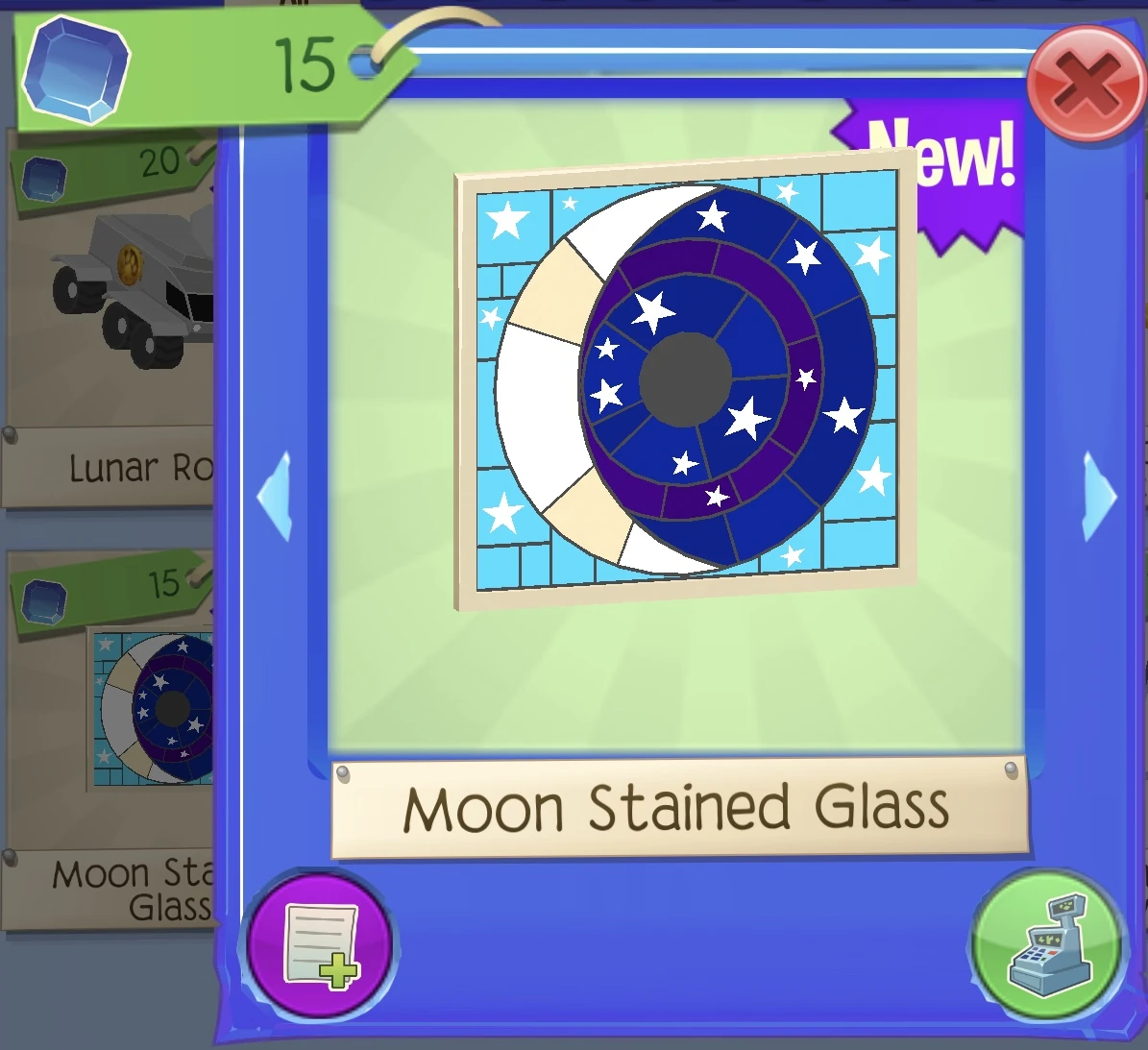 Moon Stained Glass | Animal Jam Wiki | Fandom