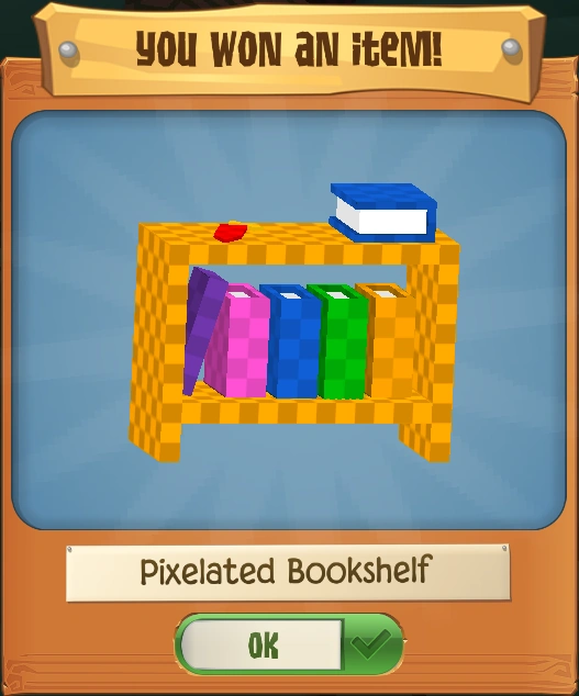 Pixelated Bookshelf | Animal Jam Wiki | Fandom