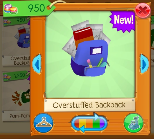 Overstuffed Backpack | Animal Jam Wiki | Fandom