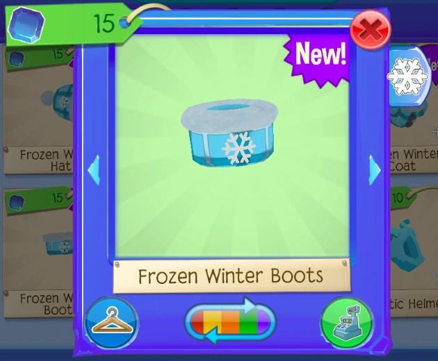 Frozen Winter Boots | Animal Jam Wiki | Fandom