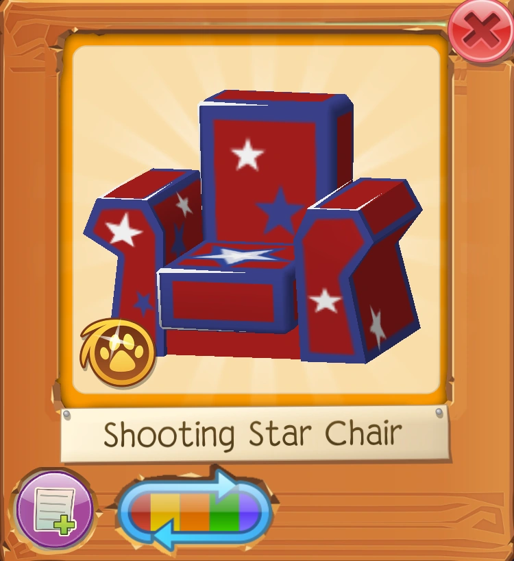 Shooting Star Chair | Animal Jam Wiki | Fandom