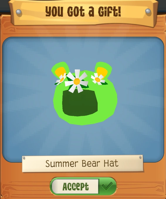 Summer Bear Hat | Animal Jam Wiki | Fandom