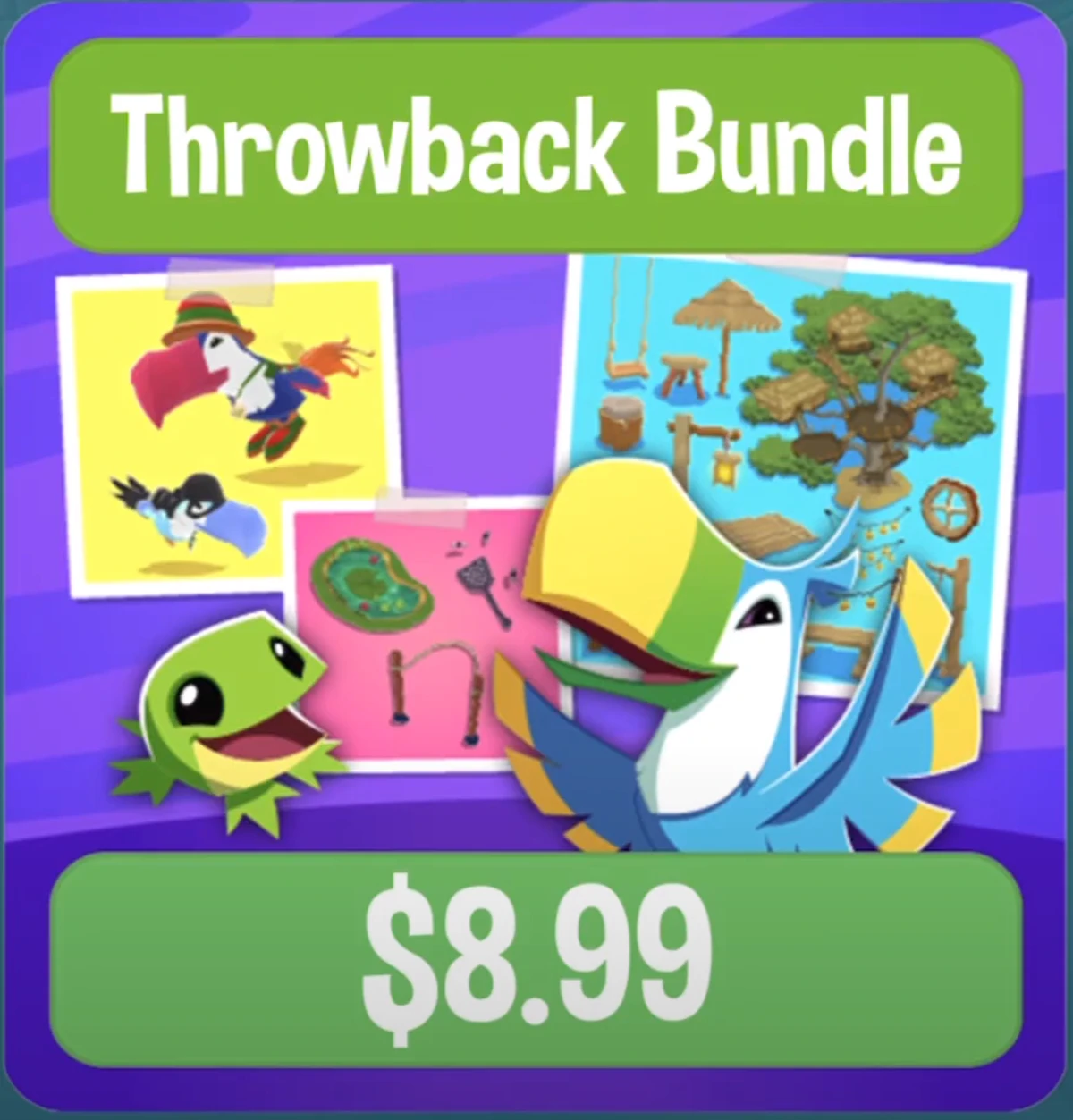 Throwback Bundle (July 2024) | Animal Jam Wiki | Fandom