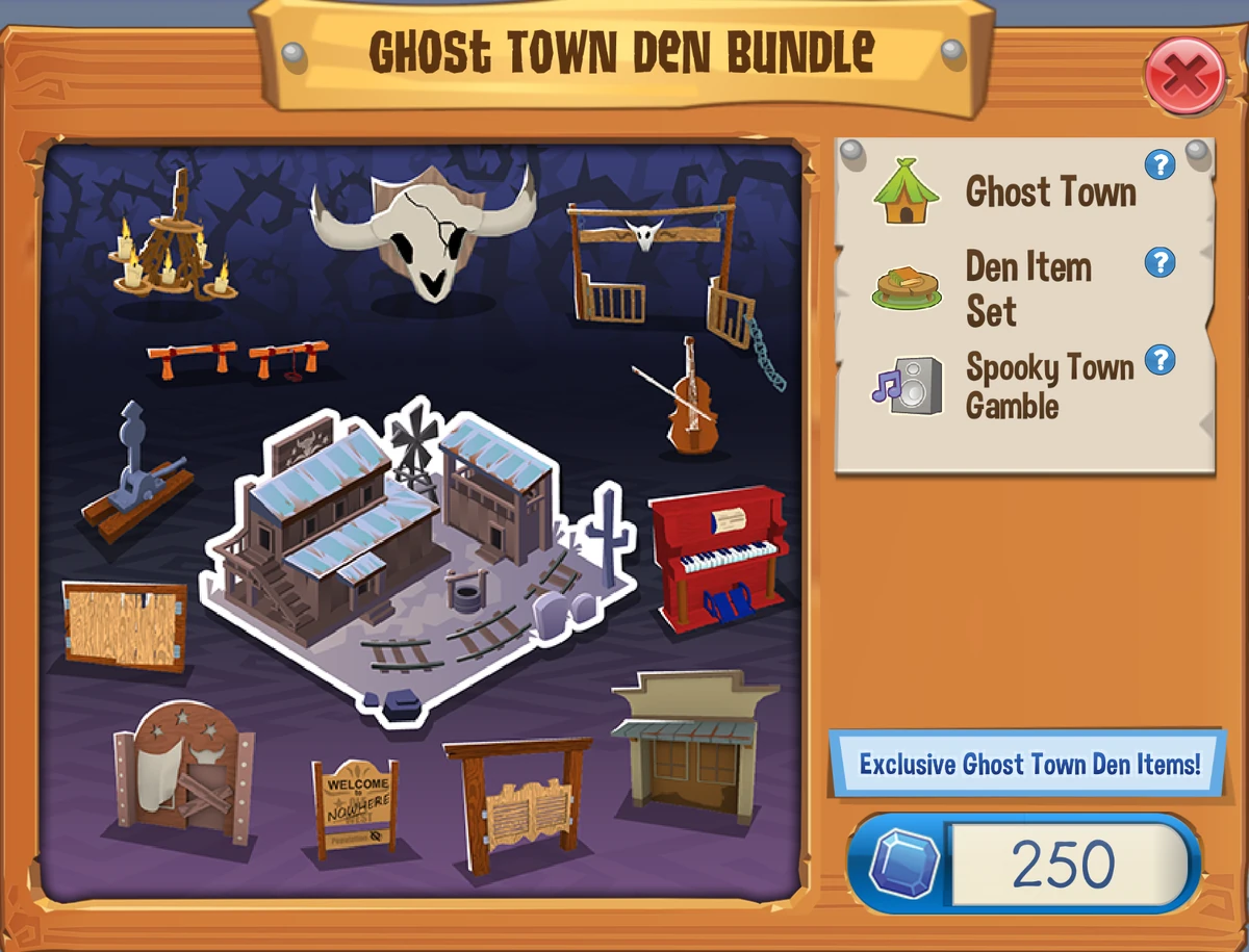 Ghost Town Bundle | Animal Jam Wiki | Fandom