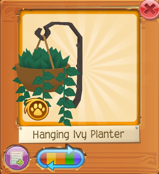 Hanging Ivy Planter | Animal Jam Wiki | Fandom