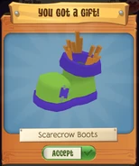 Scarecrow Boots | Animal Jam Wiki | Fandom