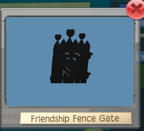 Friendship Fence Gate/Blueprint | Animal Jam Wiki | Fandom