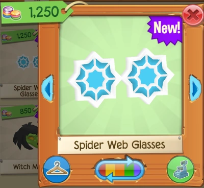 Spider Web Glasses | Animal Jam Wiki | Fandom