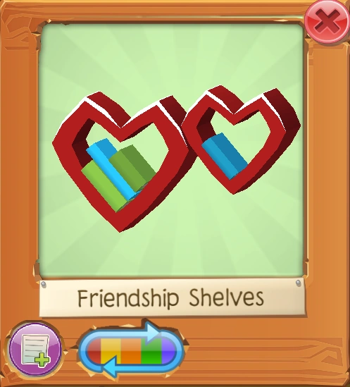 Friendship Shelves | Animal Jam Wiki | Fandom