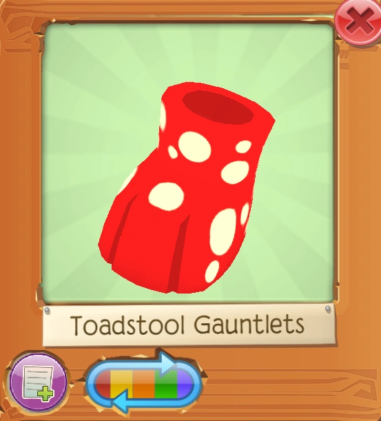 Toadstool Gauntlets | Animal Jam Wiki | Fandom