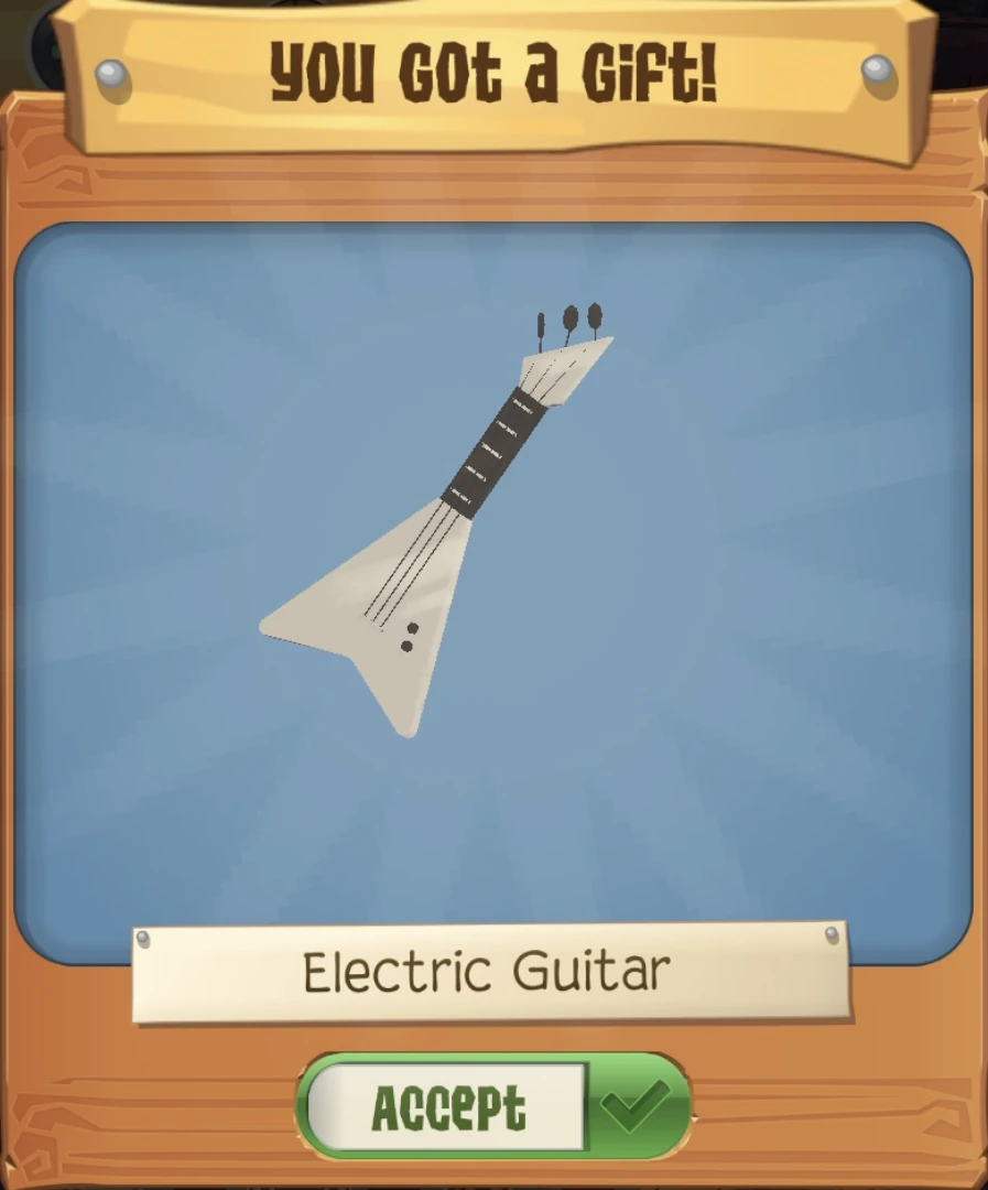 Electric Guitar | Animal Jam Wiki | Fandom