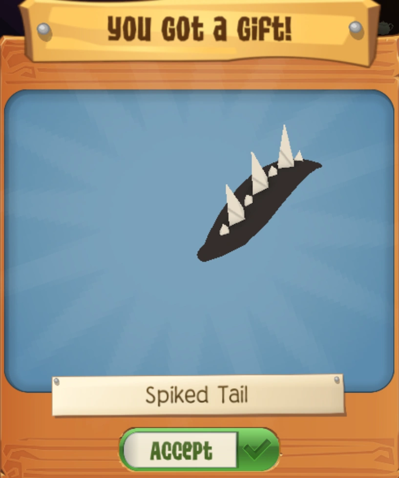 Spiked Tail | Animal Jam Wiki | Fandom