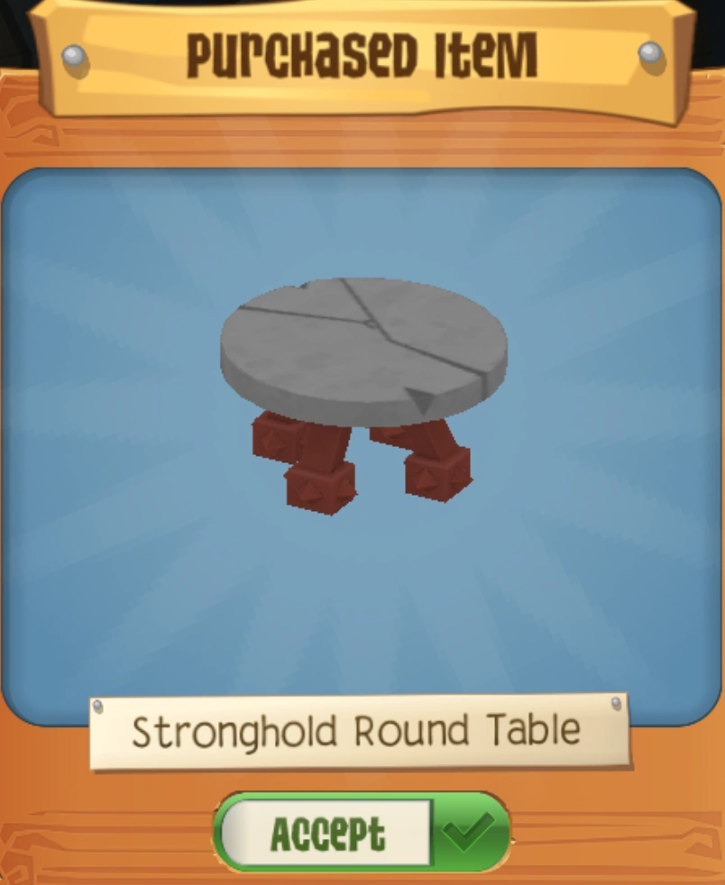 Stronghold Round Table | Animal Jam Wiki | Fandom