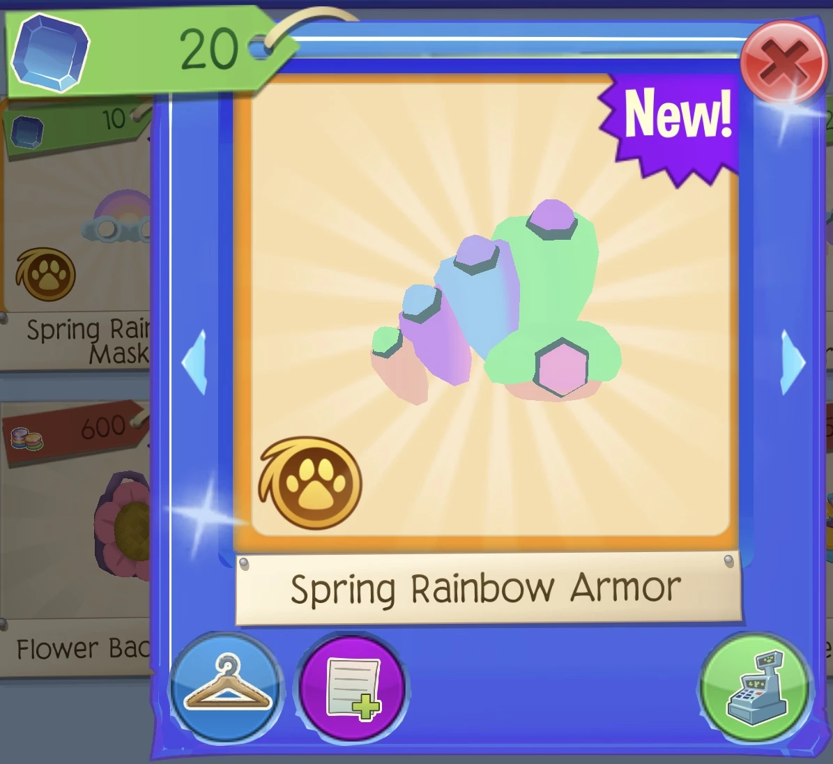 Spring Rainbow Armor | Animal Jam Wiki | Fandom