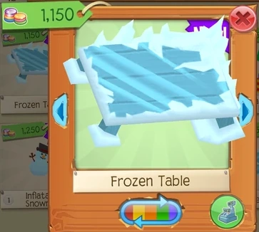 Frozen Table | Animal Jam Wiki | Fandom