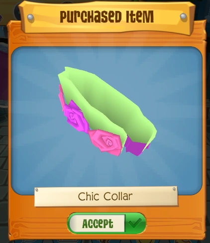 Chic Collar | Animal Jam Wiki | Fandom