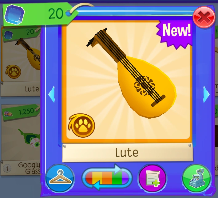 Lute | Animal Jam Wiki | Fandom