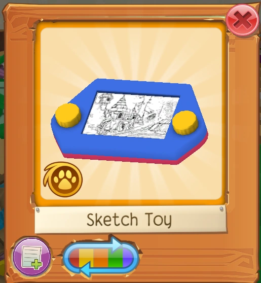 Sketch Toy | Animal Jam Wiki | Fandom