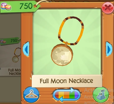 Full Moon Necklace | Animal Jam Wiki | Fandom
