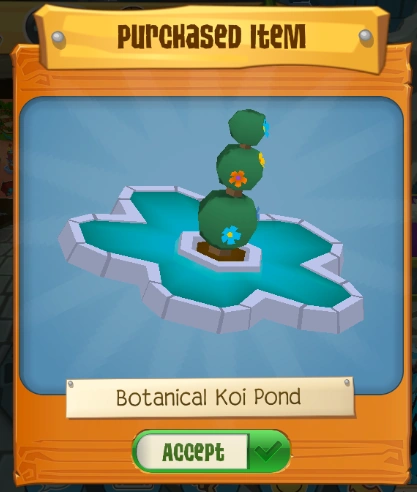 Botanical Koi Pond | Animal Jam Wiki | Fandom