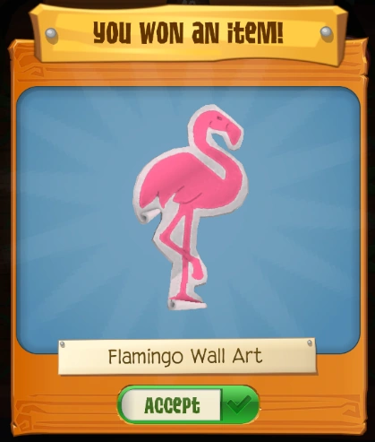 Flamingo Wall Art | Animal Jam Wiki | Fandom