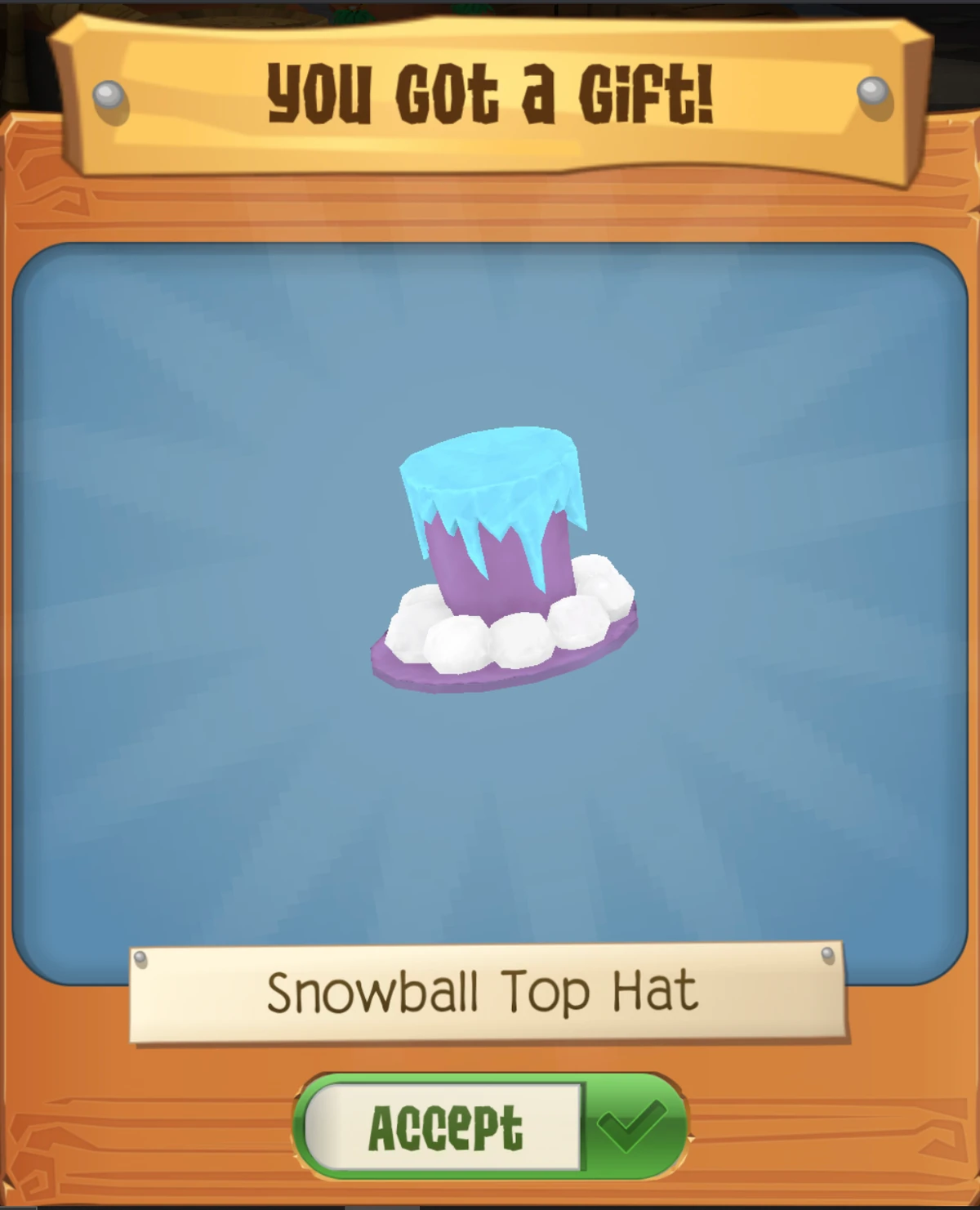 Snowball Top Hat | Animal Jam Wiki | Fandom