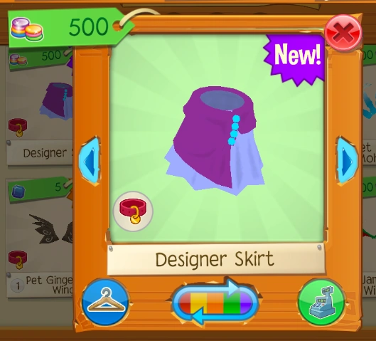Pet Designer Skirt | Animal Jam Wiki | Fandom
