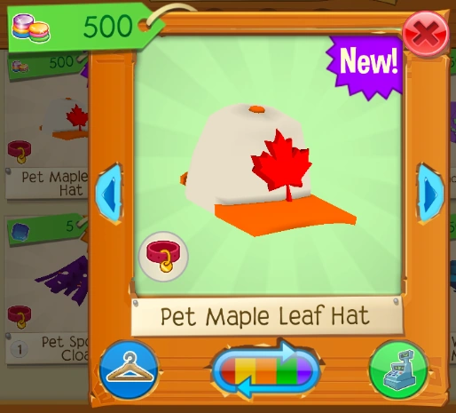 Pet Maple Leaf Hat | Animal Jam Wiki | Fandom