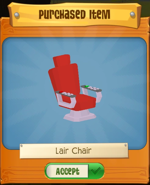 Lair Chair | Animal Jam Wiki | Fandom