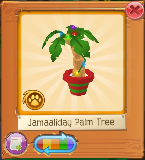 Jamaaliday Palm Tree | Animal Jam Wiki | Fandom