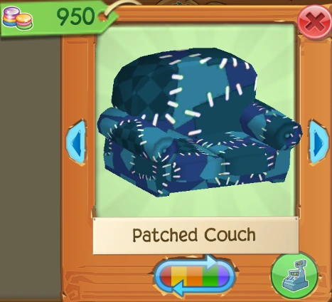 Patched Couch | Animal Jam Wiki | Fandom